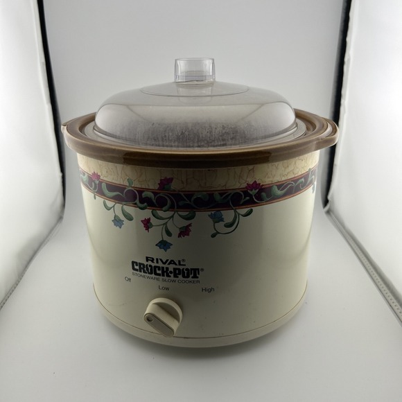 Kitchen | Vintage 25 Quart Rival Crock Pot Slow Cooker Wlid Model 312 ...